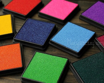 Ink Pad Set Stamp Ink Pad Ink Pad Stamp Pad 15 Colors | Etsy