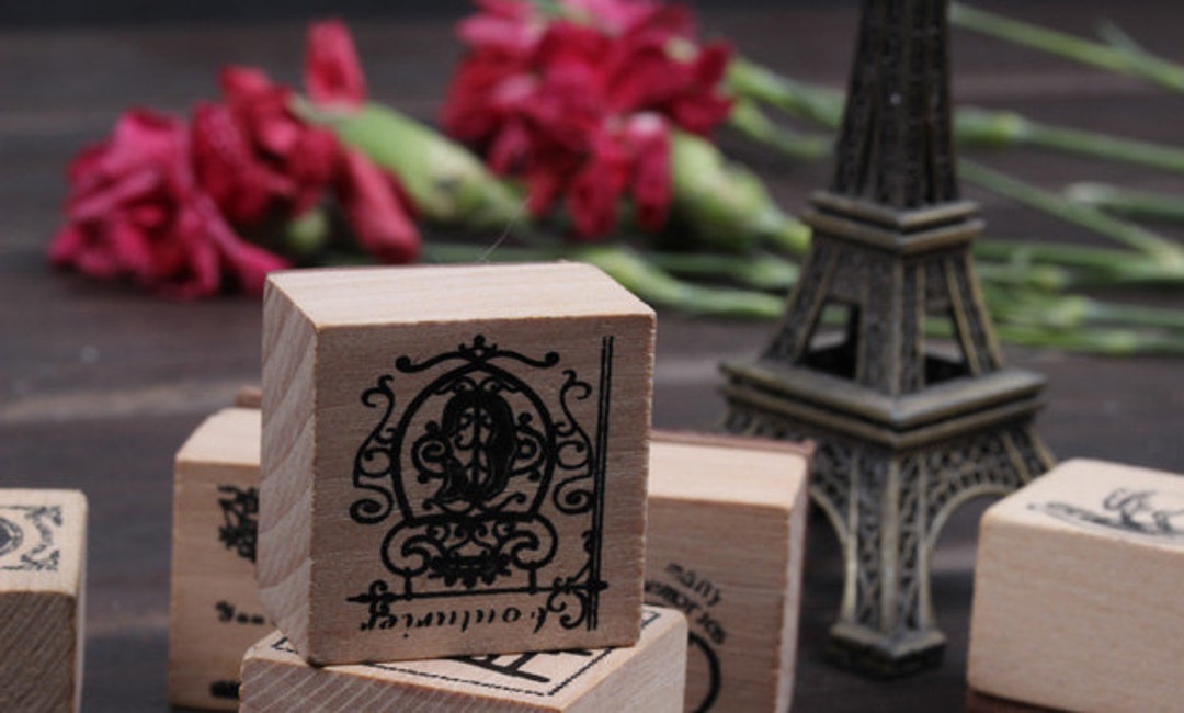 FREE Ink Pad Lace Chair Rubber Stamp - Diary Stamp - Message Stamp ...