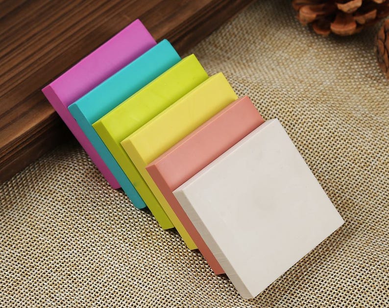 Square Rubber Block Solid Color DIY Rubber Stamp Stamp | Etsy