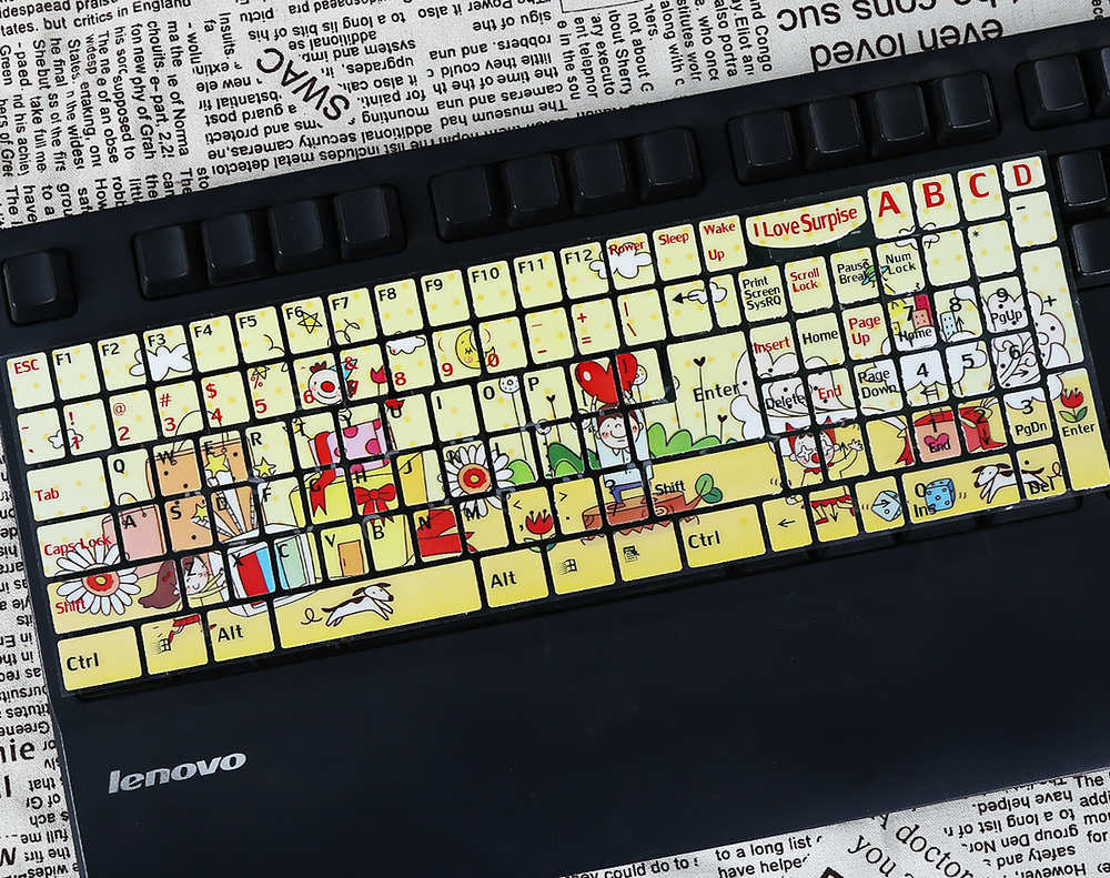 Boy Keyboard Sticker DIY 3D Desktop Keyboard Decal Common Use | Etsy