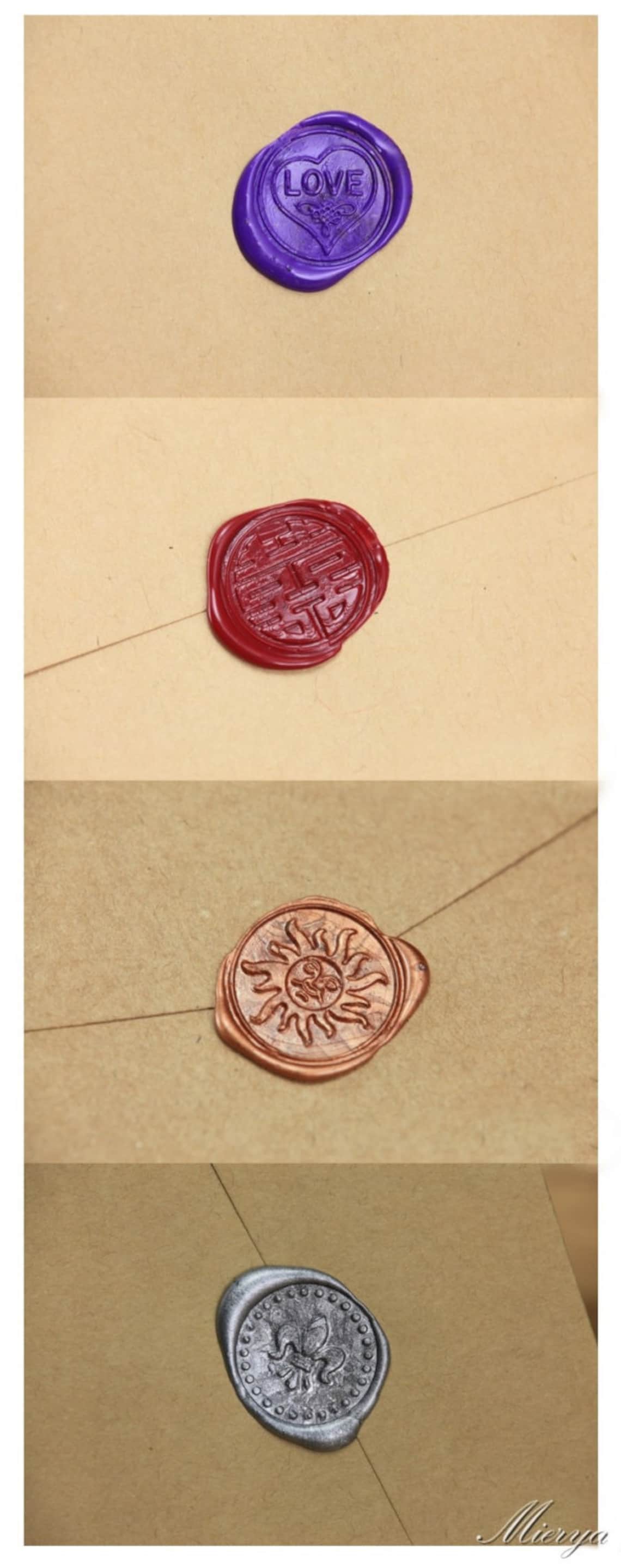 Knight Family Sealing Wax Set Wax Seals Stamp Vintage Seal | Etsy