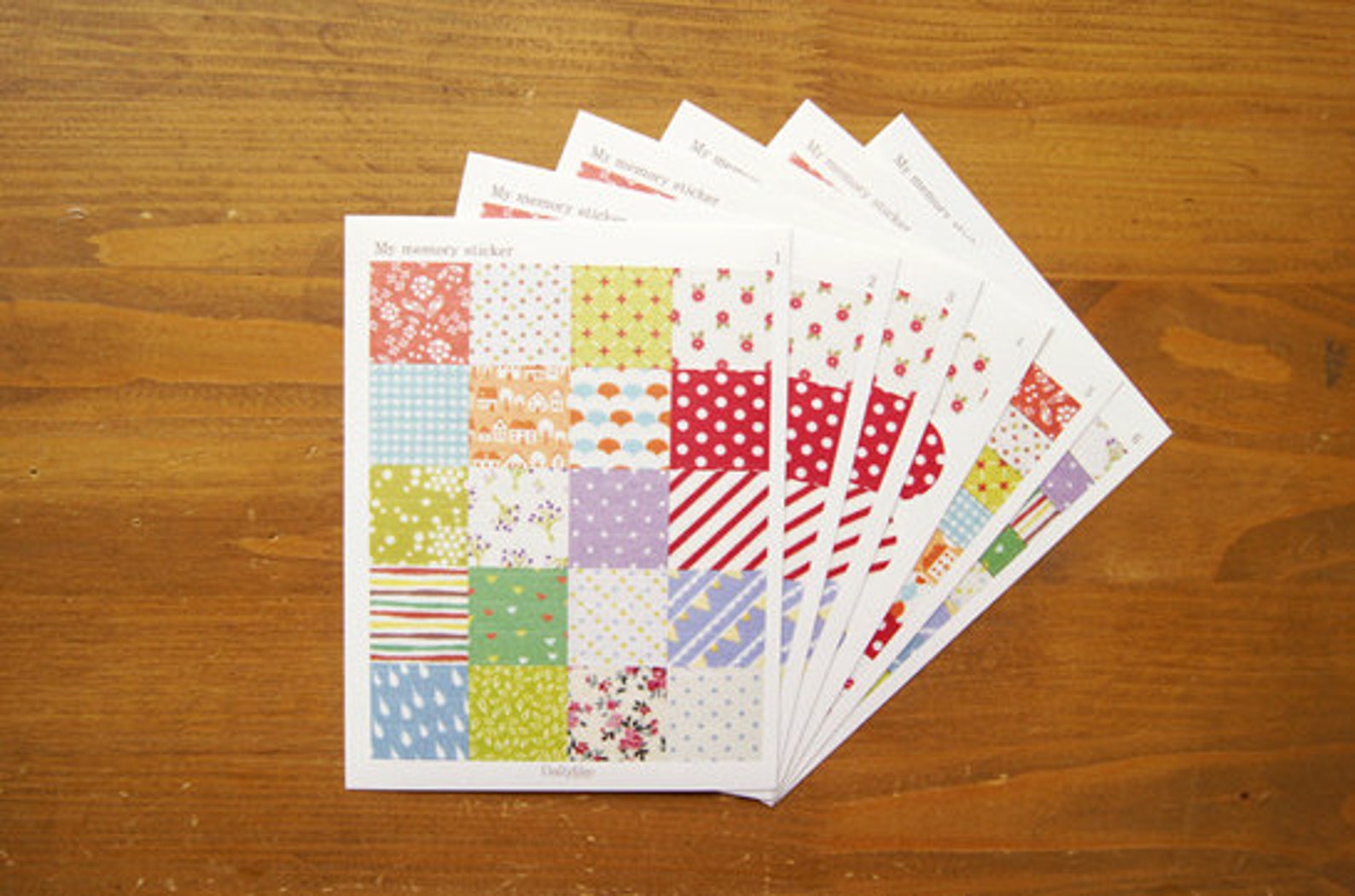 My Memory Sticker Set Masking Stickers Diary Stickers - Etsy