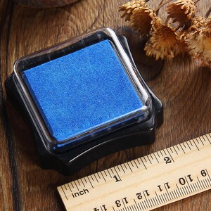 1 Piece Square Ink Pad - Stamp Pad - Stamp Ink - Wood Rubber Stamp ...