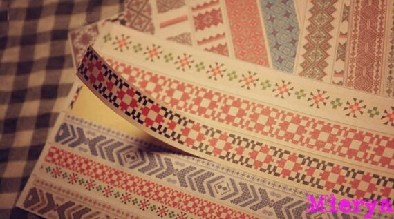 10 Sheets Vintage Photo Album Stickers Masking Sticker - Etsy