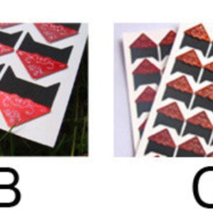 Gilding Photo Corner Sticker Set Glitter Photo Album Sticker - Etsy