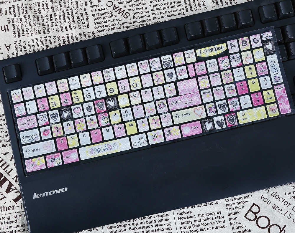 Vein Fingerprint Proof Keyboard Sticker With Love DIY 3D | Etsy