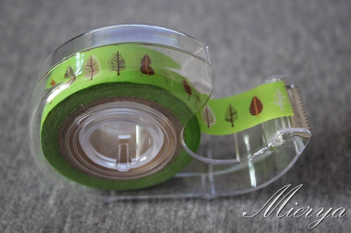 Tape Dispenser . Clear Washi Tape Cutter Paper Tape cutter | Etsy