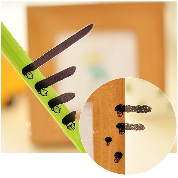 Cool Man Sticker Set Transparent Deco Sticker Diary | Etsy