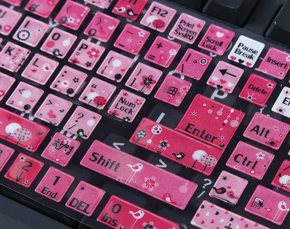 Diy Laptop Keyboard Stickers