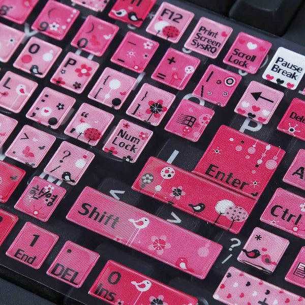 Keyboard Stickers - Etsy