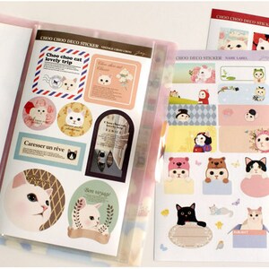Choochoo Cat Sticker Pack Ver 3 Deco Sticker Korean - Etsy