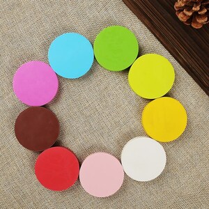 Colorful Round Rubber Block - DIY Rubber Stamp - Handcraft Stamp Rubber ...