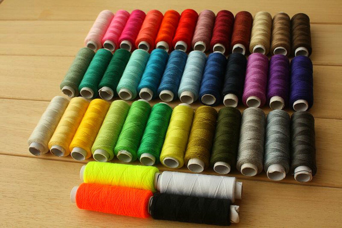 39 Rolls Dacron Sewing Threads Sewn Thread Sewing Yarn | Etsy