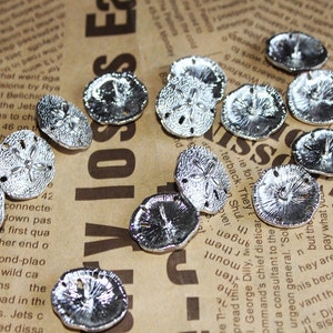 HQ Silver-plated Leaves Push Pins - Zinc Alloy Push Pin - Thumbtack ...