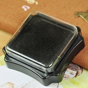 1 Piece Square Ink Pad Stamp Inkpad Waterproof Ink Oil for - Etsy