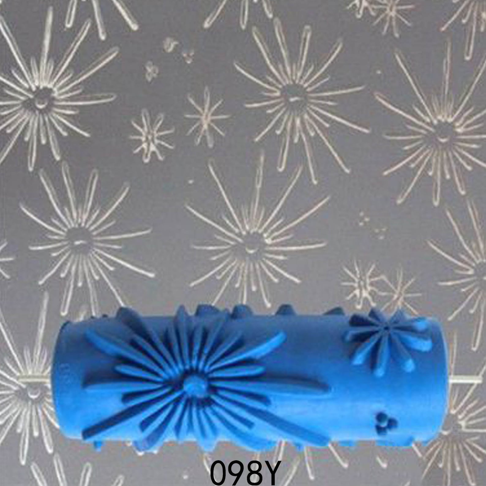 Patterned Paint Roller Wall Decoration Wall Painting - Etsy