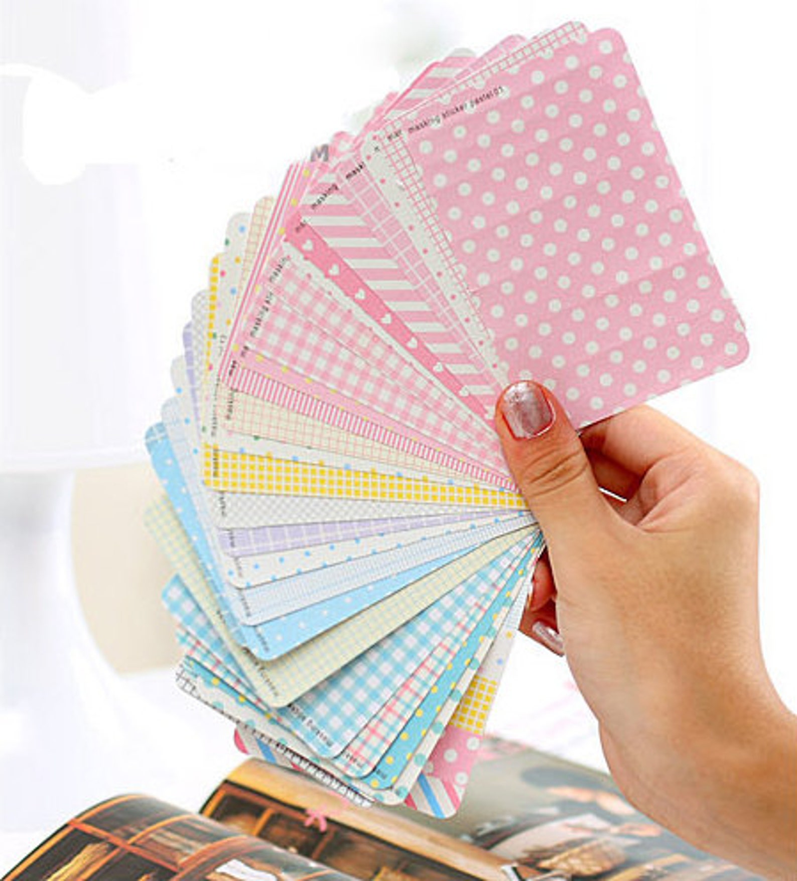 Masking Sticker Set Deco Stickers Paper Stickers 27 - Etsy