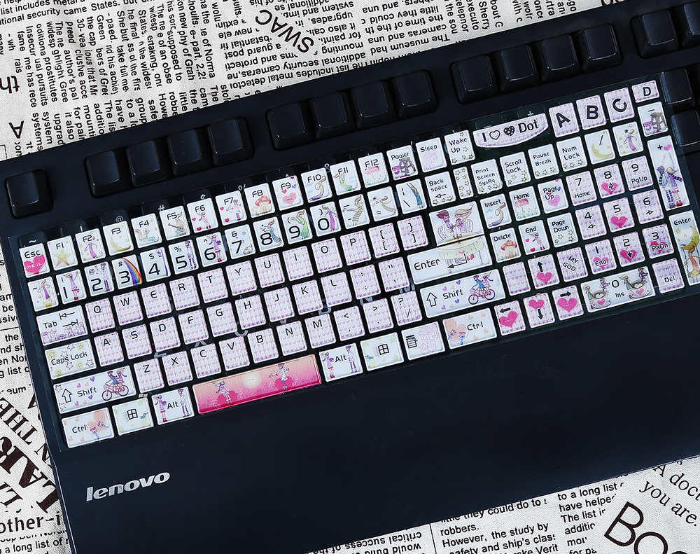 Vein Fingerprint Proof Keyboard Sticker With Lovers DIY 3D | Etsy