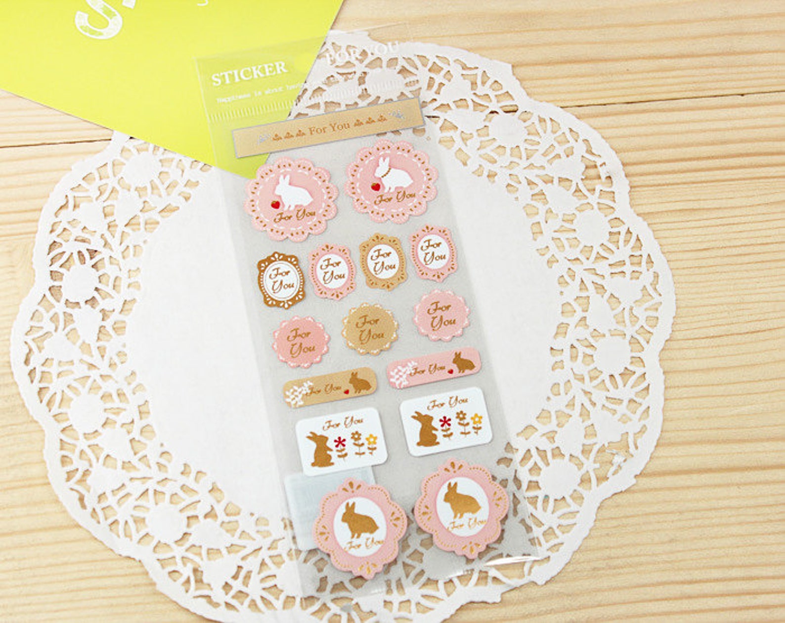 For You Style Sticker Set Deco Sticker Sealing Sticker - Etsy