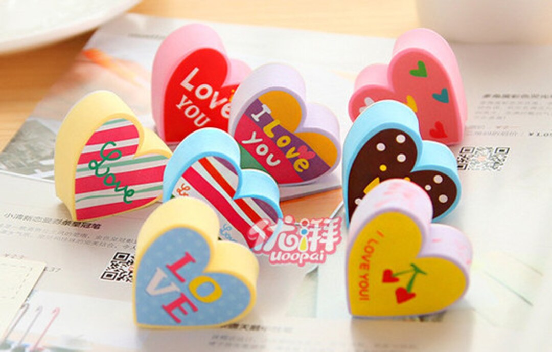 8 Pcs Love Stamps Rubber Stamp Diary Stamp Deco Stamp - Etsy