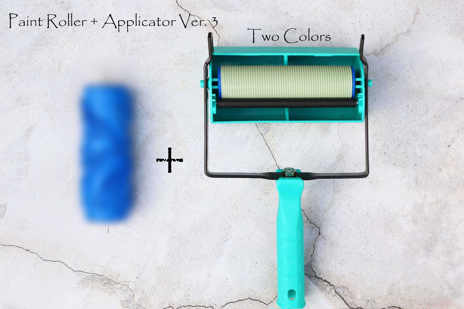 Patterned Paint Roller Wall Decoration Wall Painting - Etsy