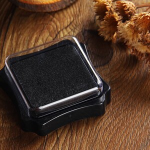 1 Piece Square Ink Pad Stamp Inkpad Waterproof Ink Oil for - Etsy