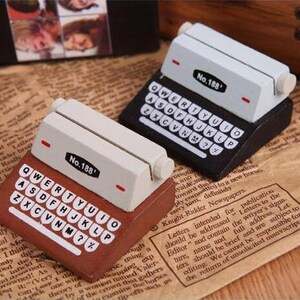 Printer Style Wood Paper Clips card Holder Memo Clip Note Clip - Etsy