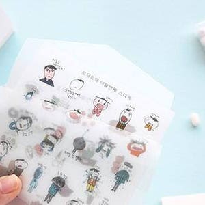 Funny Sticker PVC Sticker Lovely Sticker Deco Diary Korean Sticker ...