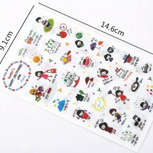 Happy Lift Sticker Set - Transparent Sticker - Cell Phone Sticker ...