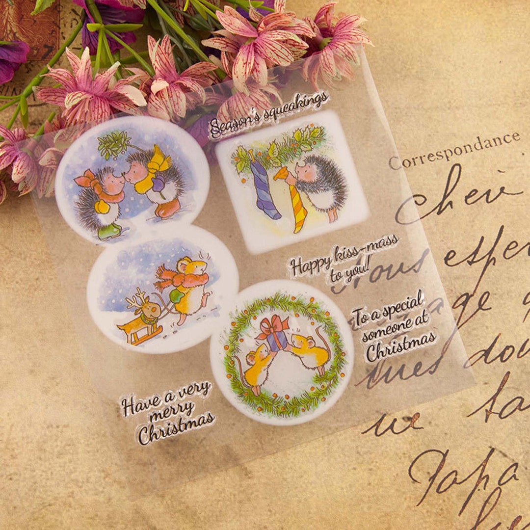 Clear Stamp Transparent Silicone Stamp Soft Rubber Stamp for DIY ...