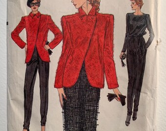 80s Vogue 2332 Pattern Diane Von Furstenberg, Vogue American Designer ...