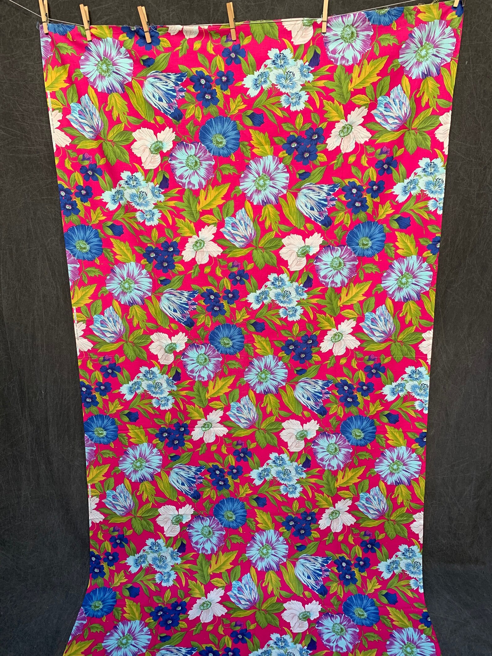 70s Cotton Fabric the Alexander Henry Collection Vibrant - Etsy