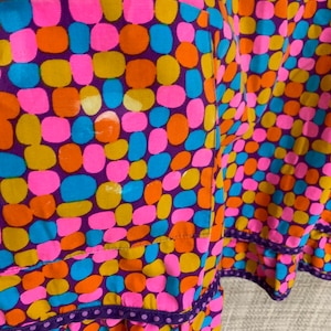 60s Design House Smock Open Back Apron, Artist's Smock or Retro Apron ...