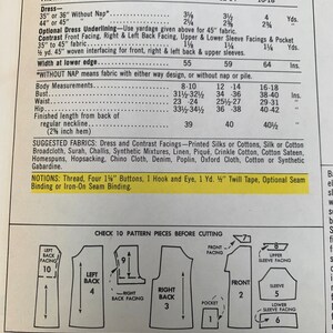 60s Mccall's 9215 Pattern Misses' Mod Back Wrap Dress Tiki Polynesian ...