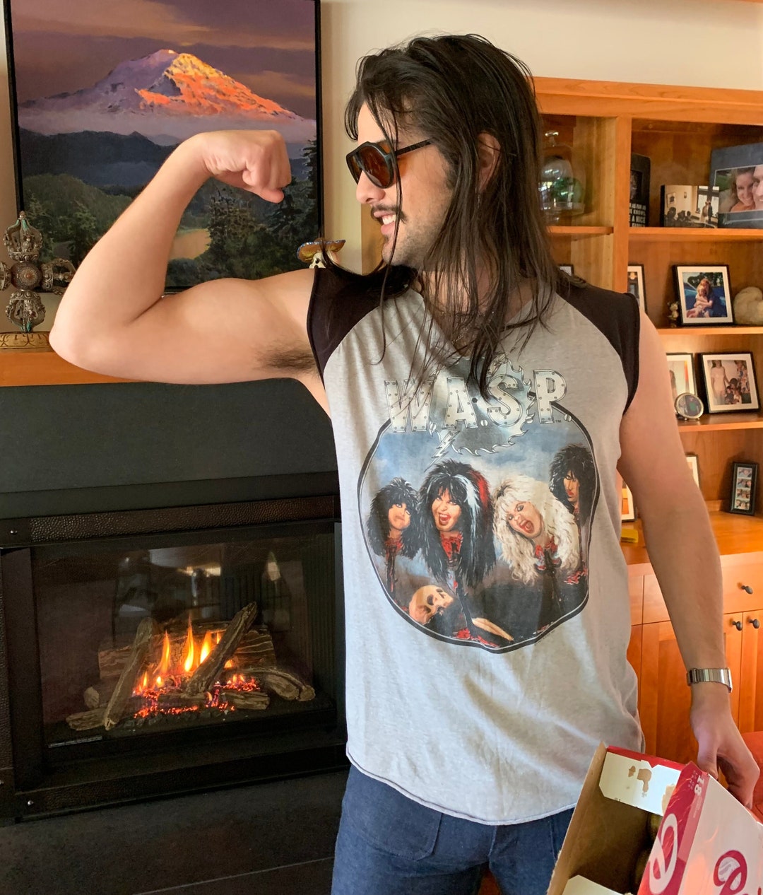 1986 W.A.S.P. Tour T-shirt 'the Last Commando Tour '86' World Tour Tshirt // Size Large - Etsy