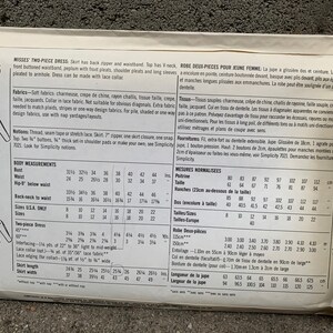 80s Simplicity 8432 Pattern Christie Brinkley Misses' Skirt and Fitted ...