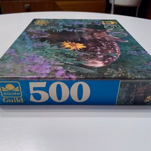 Vintage Fawn Puzzle, Golde Guild Puzzles, Baby Deer Jigsaw Puzzle ...