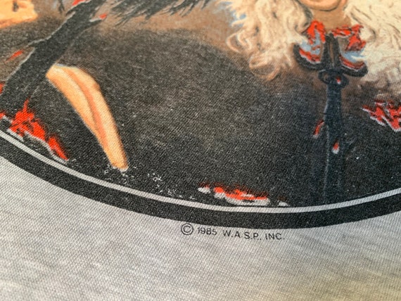 1986 W.A.S.P. Tour T-Shirt 'The Last Commando Tour '8… - Gem