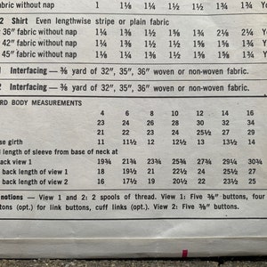 50s Simplicity 3873 Pattern Boy's Contour Shirts (dress or Sport ...