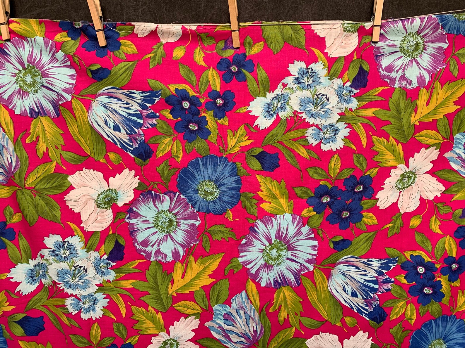 70s Cotton Fabric the Alexander Henry Collection Vibrant - Etsy