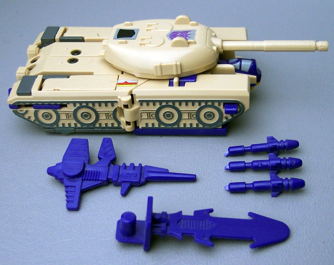 Vintage G1 Transformers Blitzwing Figure With Original Box - Triple ...