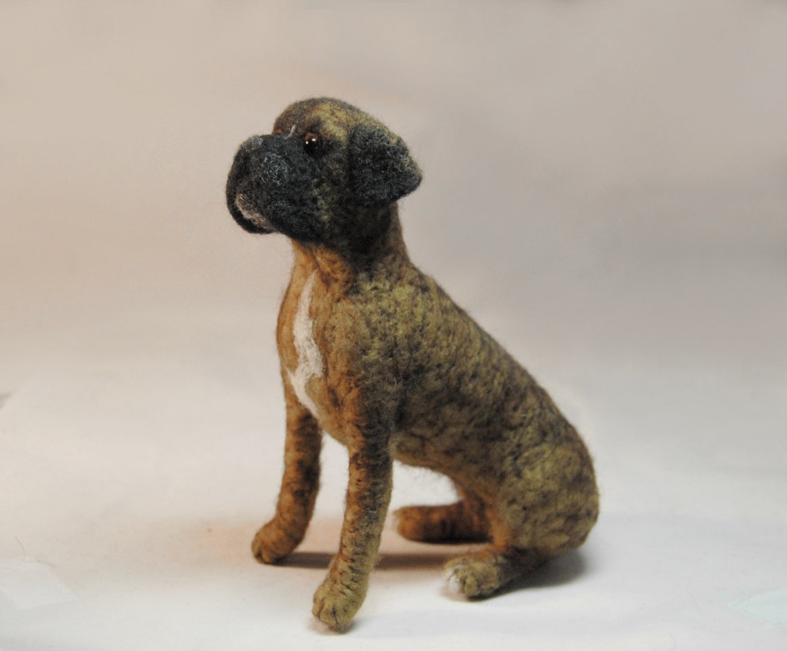 Custom Made Felt Dog Boxer Dog or Any Other Breed Made to - Etsy