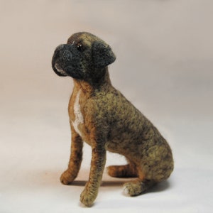 Custom Made Felt Dog, Boxer Dog or Any Other Breed - Made to Order - Etsy