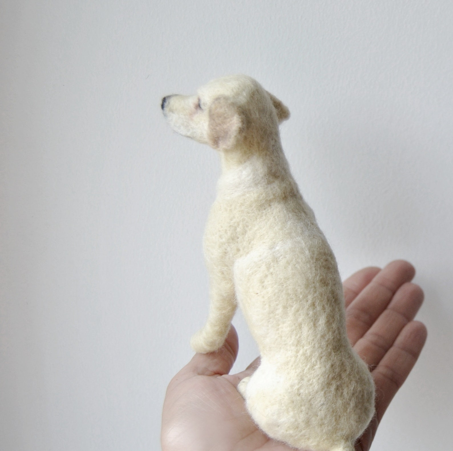 Needle Felted Dog Custom Made Dog Portrait Labrador - Etsy
