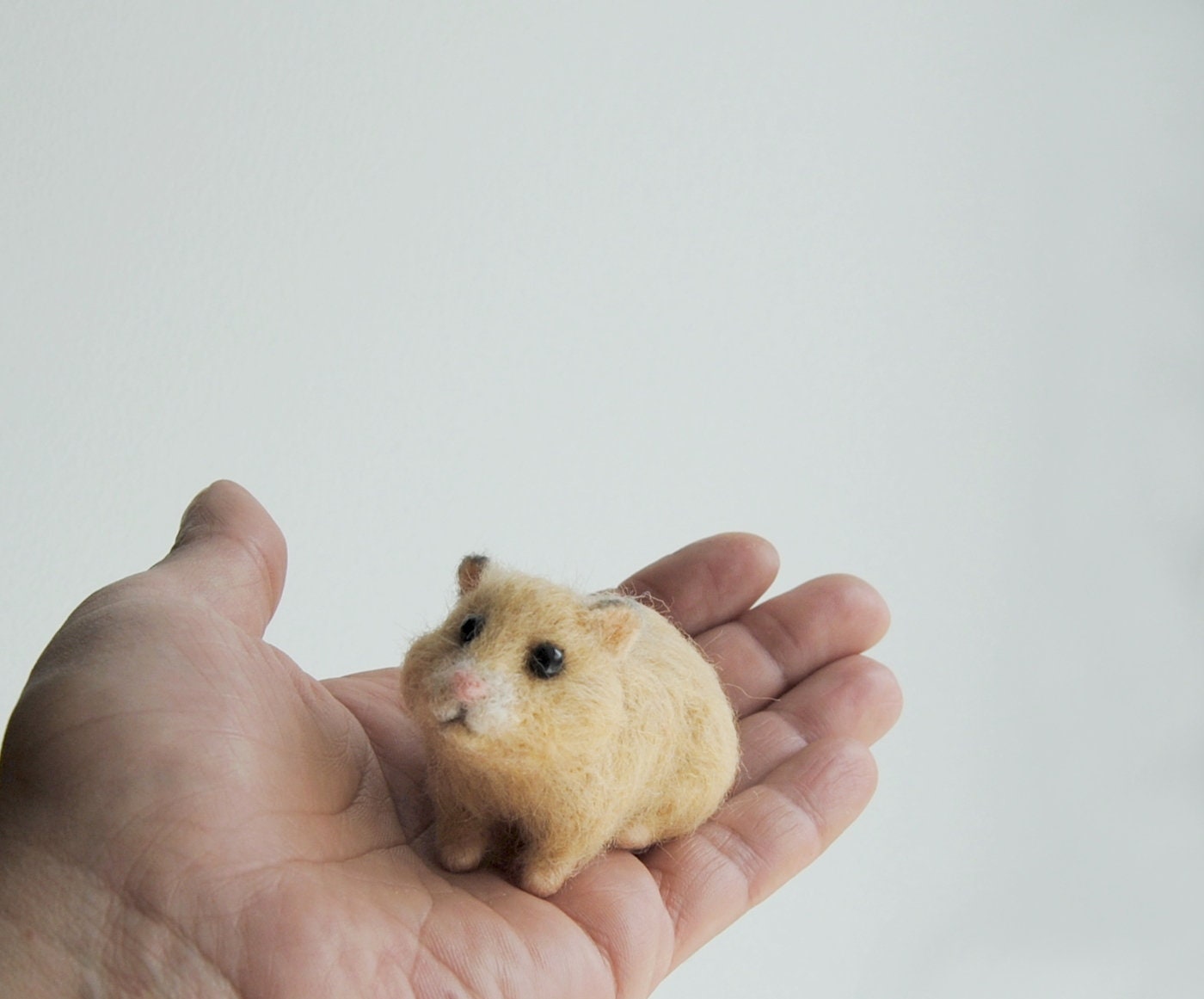 Custom Realistic Hamster, Needle Felted Animal, Handmade 3D Pet ...