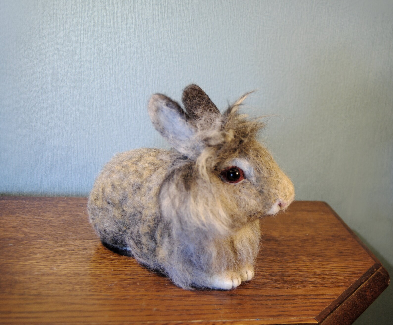 Needle Felted Rabbit Custom Made Handmade Bunny Lop Eared | Etsy