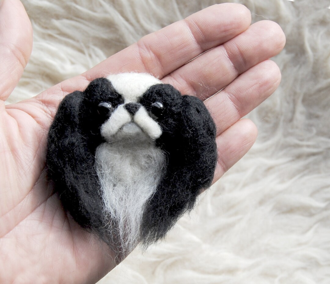Custom Made Pet Pin, Personalized Pet Lover Gift, Felted Dog or Cat ...