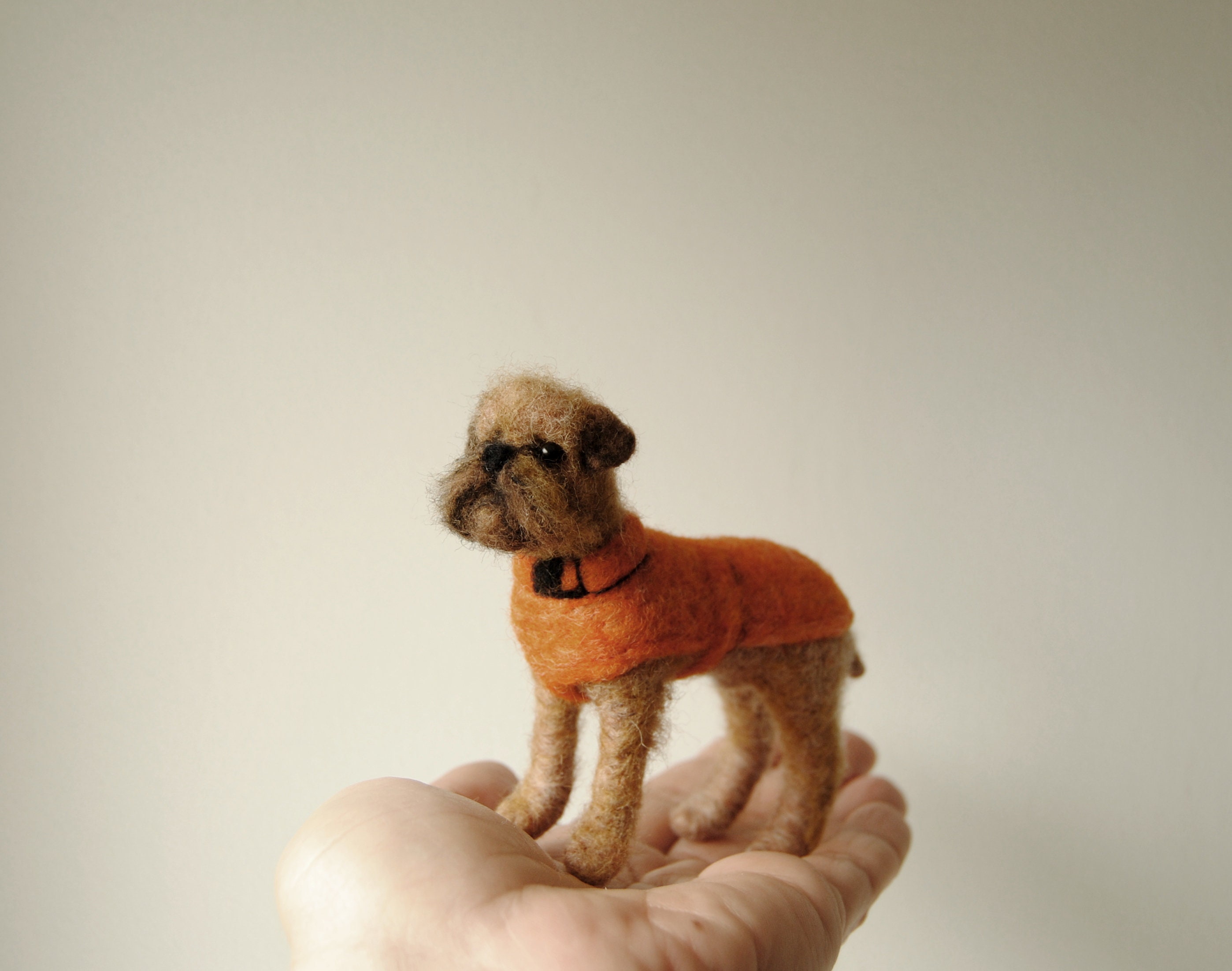 Custom Made Pet Portrait SMALL SIZE Personalized Felt | Etsy