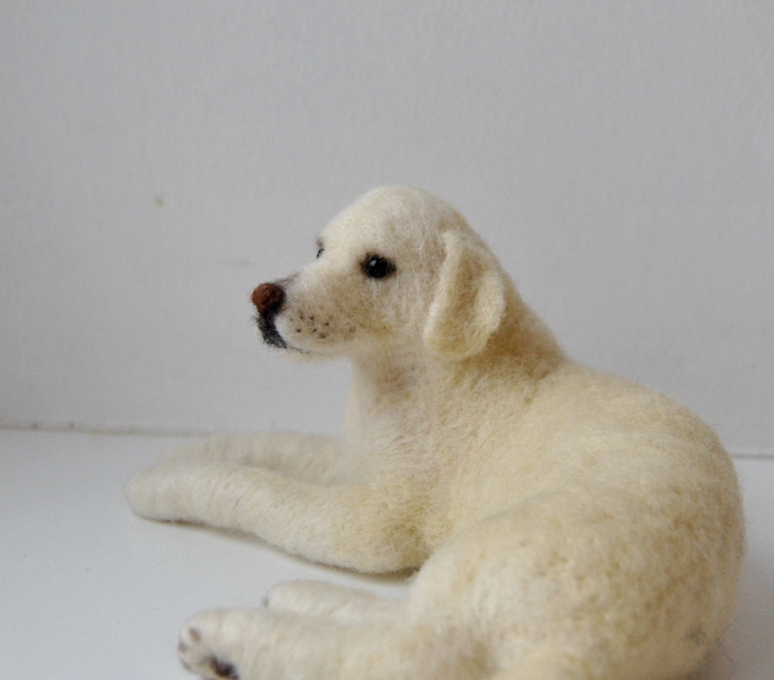 Needle Felted Dog Custom Made Dog Portrait Labrador - Etsy