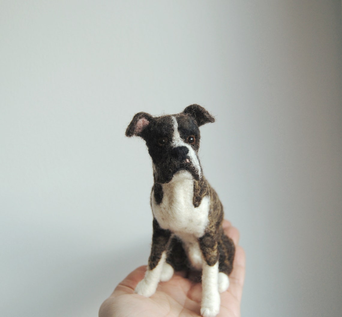 Custom Made Felt Dog Boxer Dog or Any Other Breed Made to - Etsy